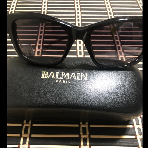 Balmain | Accessories | New Authentic Balmain Bl 239 Cl Black Shades | Poshmark